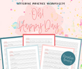 Oh Happy Day Monoline Hand Lettering Bundle – Abby Rike